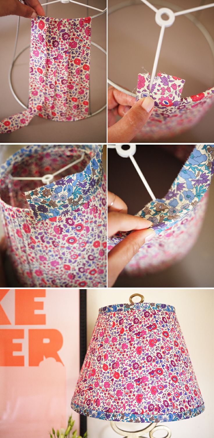 Do It Yourself: Lampshade Tutorials - Pretty Designs