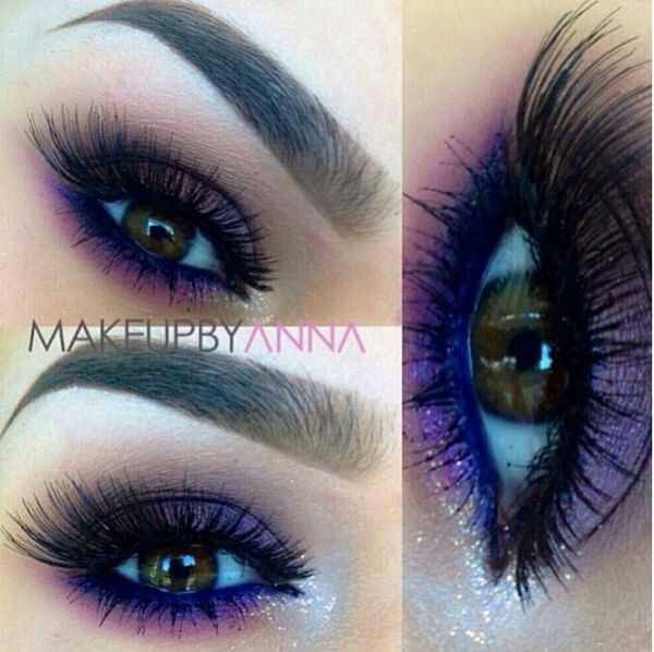 14 Glamorous Purple Eye Makeup Looks Pretty Designs