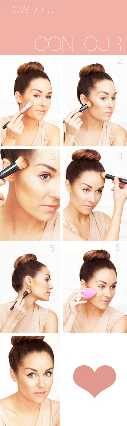 10 Light Contouring Tutorials for Every Girl - Pretty Designs