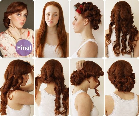 30 DIY Vintage Hairstyle Tutorials for Short, Medium, Long Hair - Pretty Designs