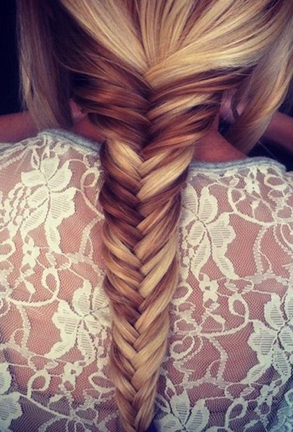 15 Cute Fishtail Braids You Should Not Miss - Pretty Designs
