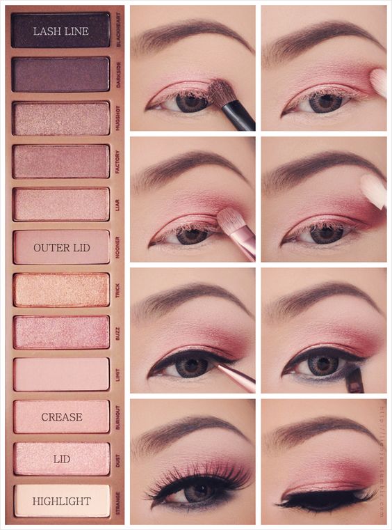 15 Easy Step by Step Bridal Eye Makeup Tutorials - Pretty Designs