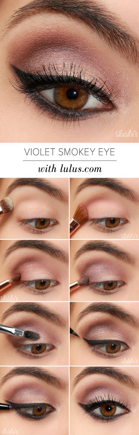 15 Easy Step by Step Bridal Eye Makeup Tutorials - Pretty Designs