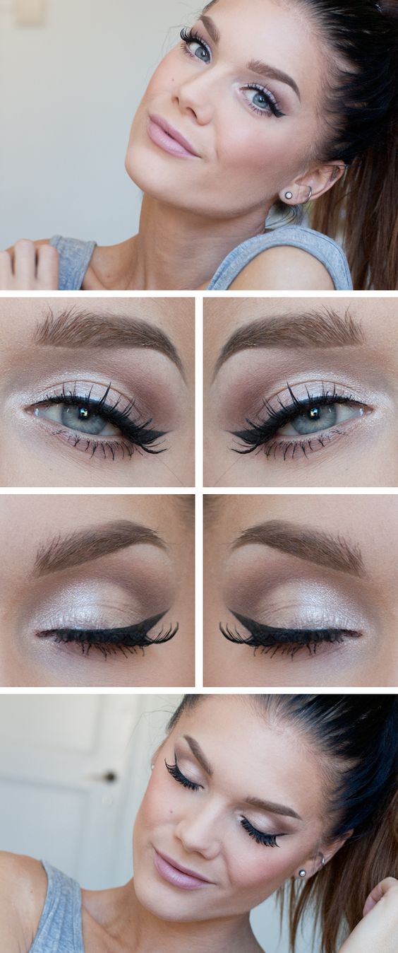 15 Easy Step by Step Bridal Eye Makeup Tutorials - Pretty Designs
