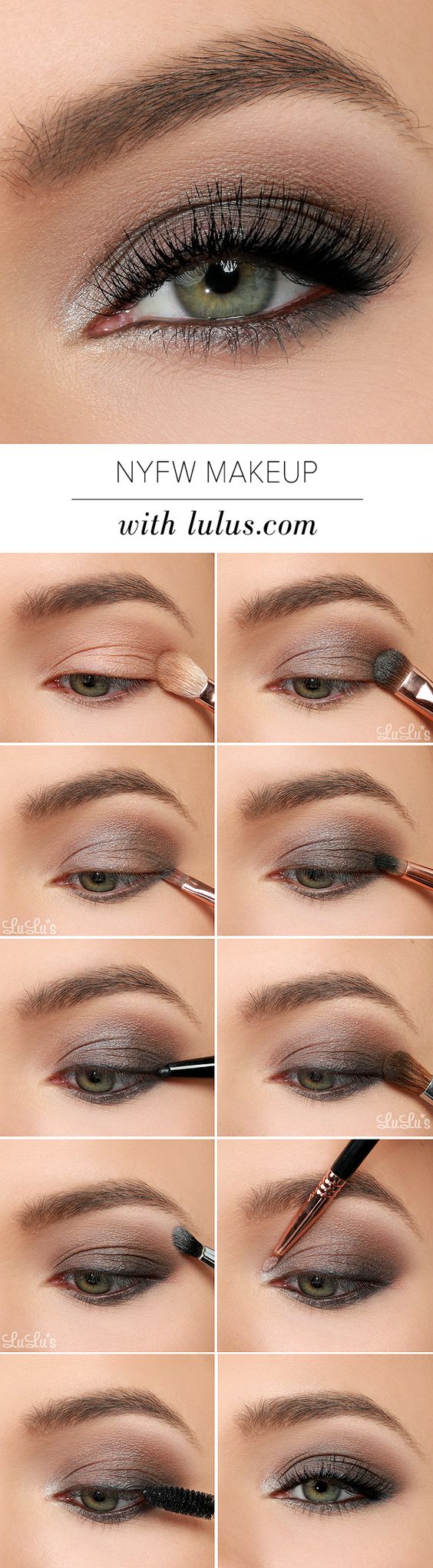 17 Smokey Eye Tutorials for Night-out - Pretty Designs