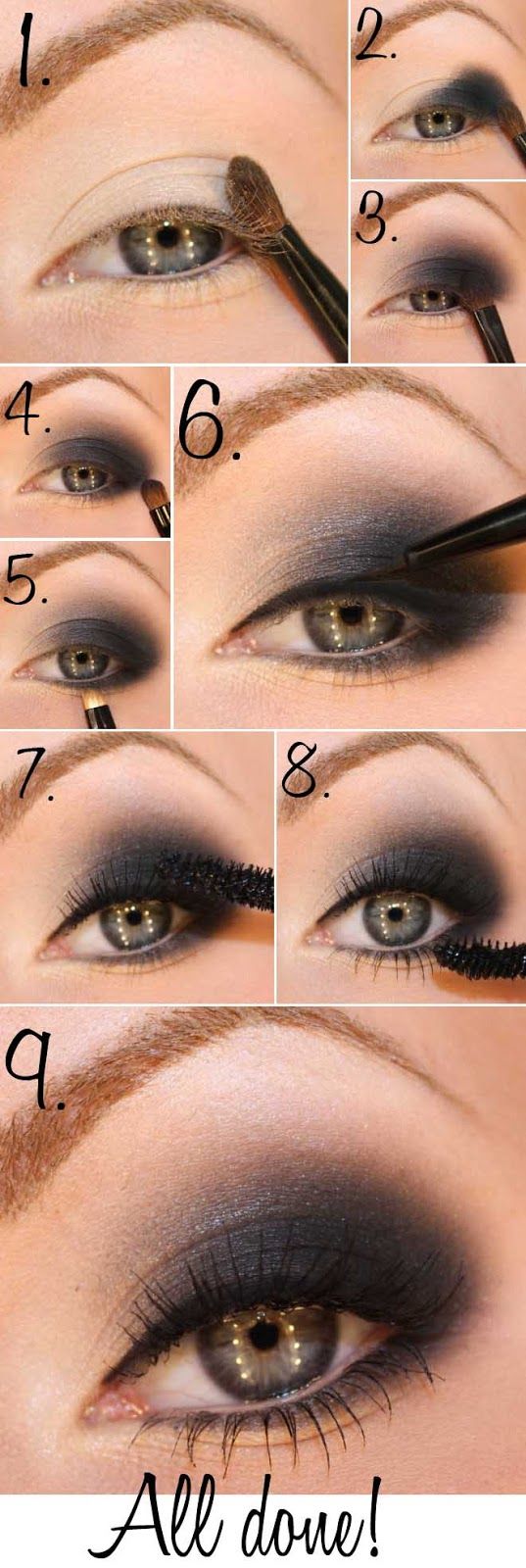 17 Smokey Eye Tutorials for Night-out - Pretty Designs
