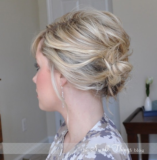 10 Updo Hairstyles for Short Hair - Easy Updos for Women - Pretty Designs