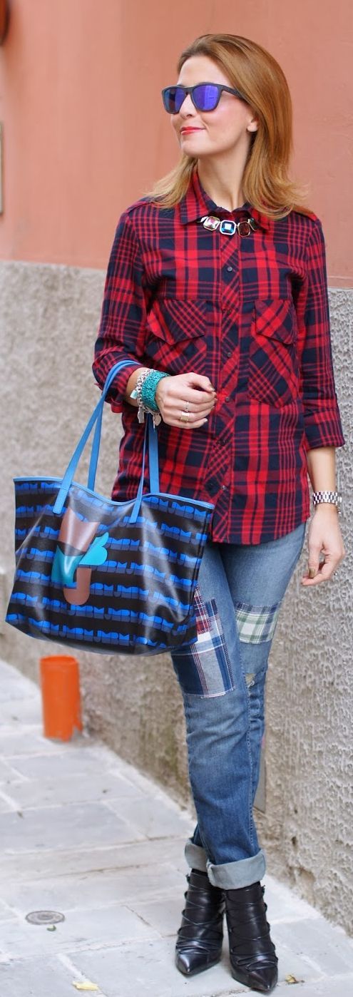 22 Stylish Plaid Clothing Trends for Fall/Winter - Pretty Designs