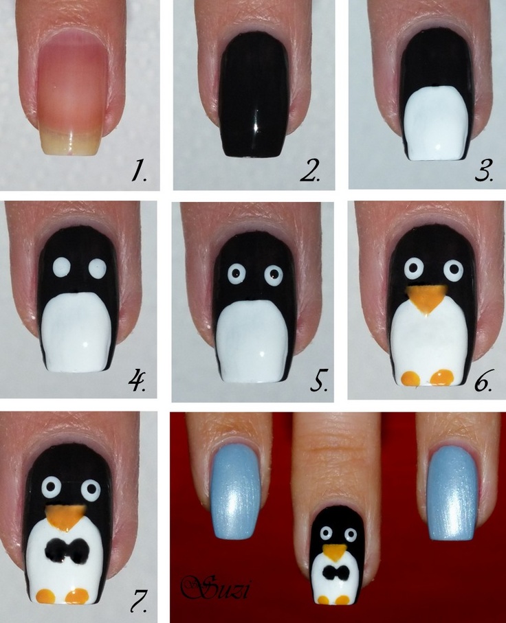 22 Easy Nail Tutorials - Nail Art Tutorials - Pretty Designs