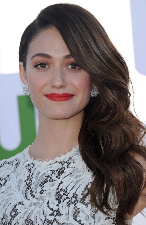 33 Emmy Rossum Hairstyles-Emmy Rossum Hair Pictures - Pretty Designs