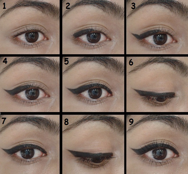 Flirting Cat Eye Makeup Tutorials - Pretty Designs