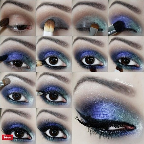 18 Beautiful Eye Makeup Tutorials - Pretty Designs
