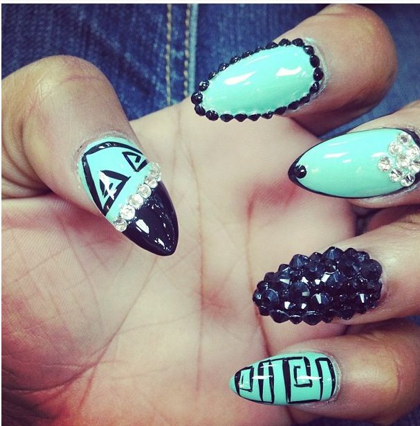Top 20 Studded Nail Designs You Should Have - Pretty Designs