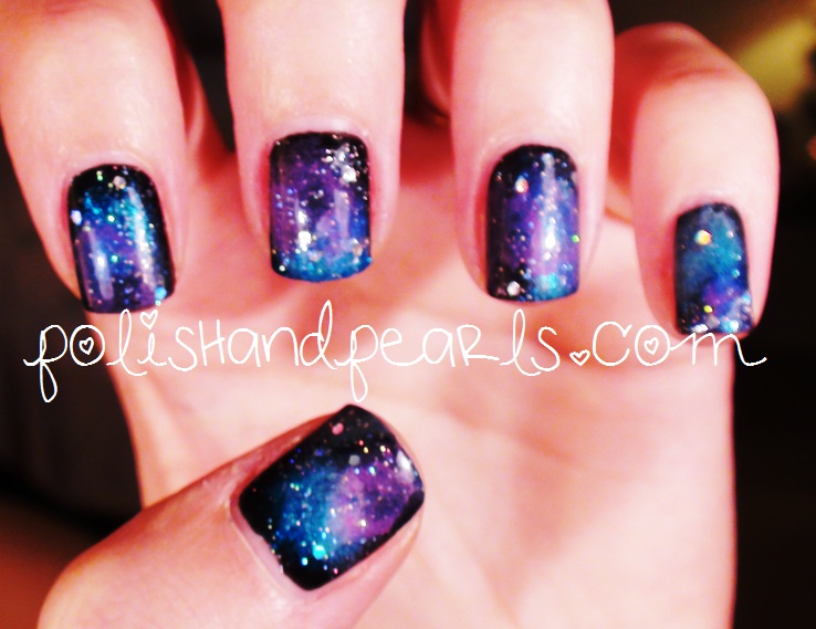 17 Amazing Galaxy Nail Designs for the Season - Pretty Designs