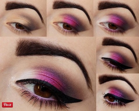 21 Colorful Makeup Tutorials for Women - Pretty Designs