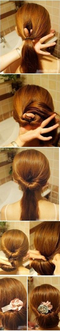 Hair Tutorials to Have: Gibson Tuck Hair Tutorials - Pretty Designs
