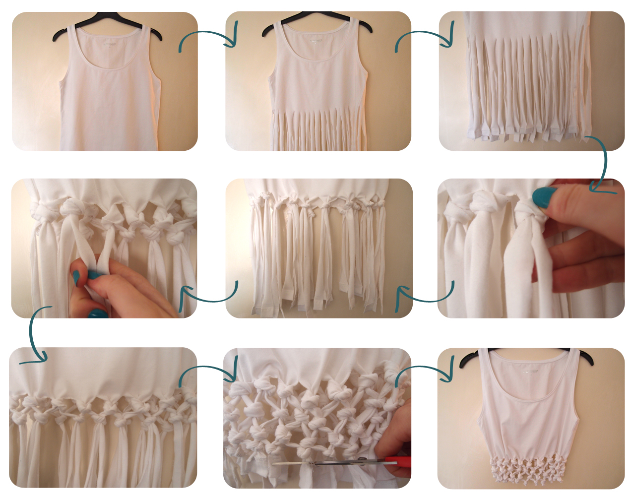 12 DIY Tank Top Tutorials - Pretty Designs