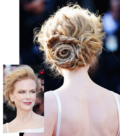 Vintage Look to Glam: Swirl Hair Designs - Pretty Designs