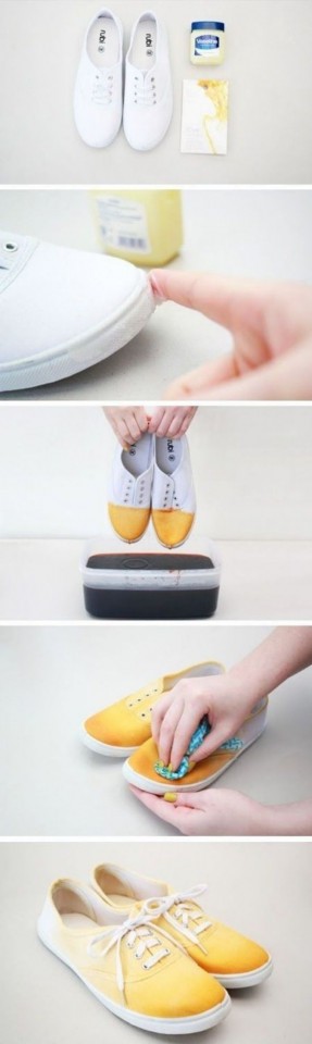 15 Ways to Make Fantastic DIY Sneakers - Pretty Designs