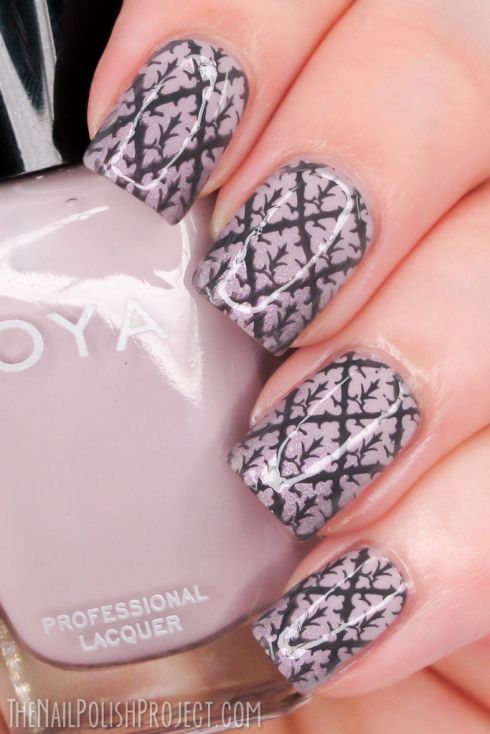 15 Stamping Nail Designs You Must Have - Pretty Designs