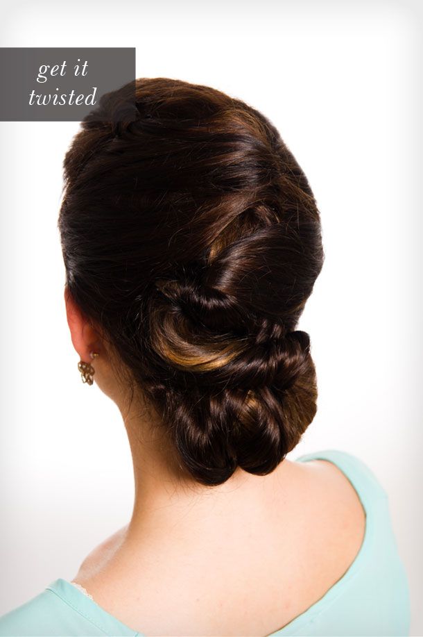 Try a Summer Twisted Updo: Updo Hair Designs - Pretty Designs