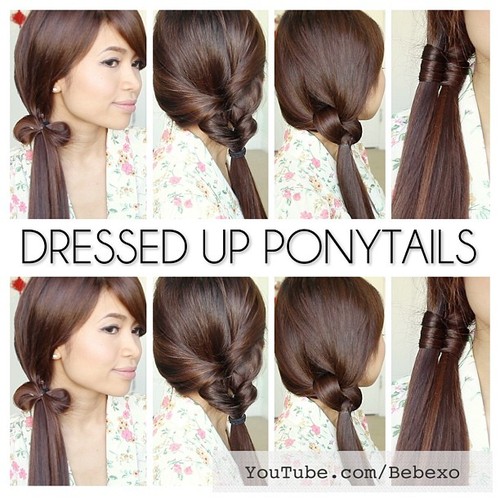 10 Ponytail Tutorials for Hot Summer - Pretty Designs