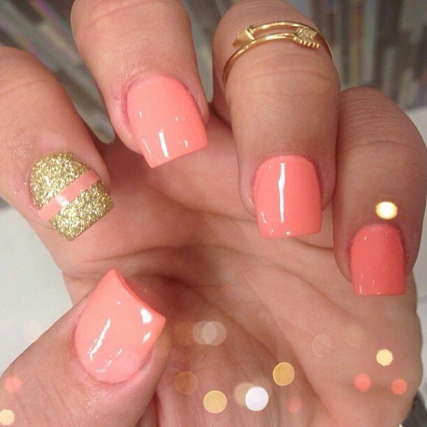 Amazing Coral Nail Designs for the Season - Pretty Designs