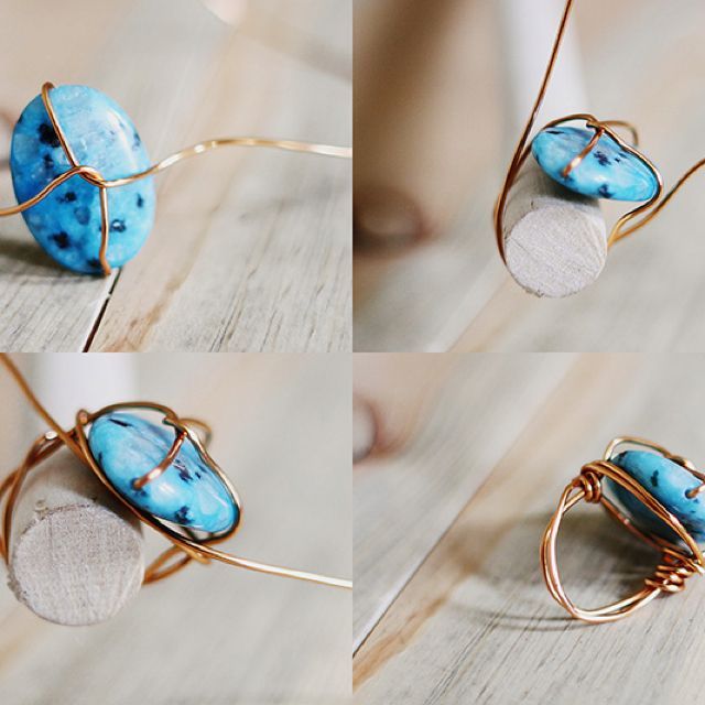 DIY Stone Ring Projects for Girls - Pretty Designs