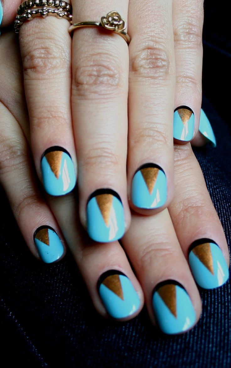 Nail Trend to Try: Chevron Nails - Pretty Designs