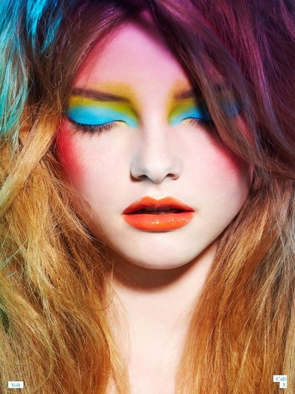 12 Fantastic Neon Makeup Looks - Pretty Designs