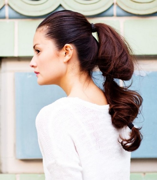 New Trend to Try: Sectioned Ponytails - Pretty Designs