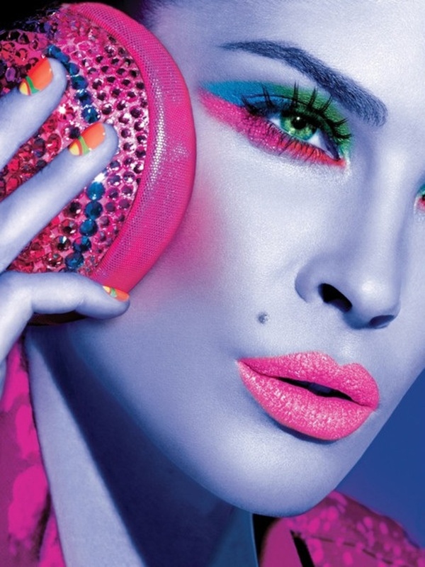 12 Fantastic Neon Makeup Looks - Pretty Designs