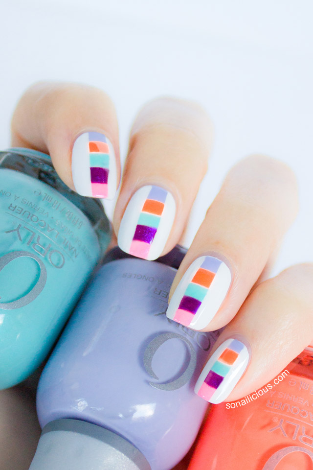 10 Nail Designs to Try: Color Block Nails - Pretty Designs
