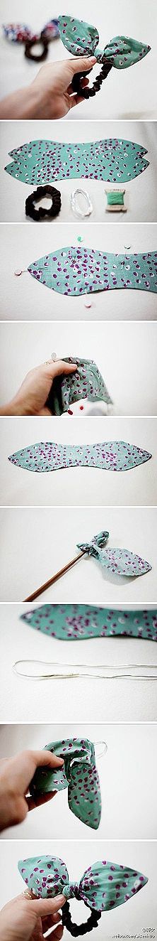 DIY Projects for You to Make a Pretty Scrunchie - Pretty Designs