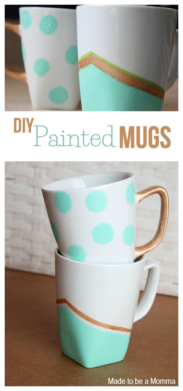 DIY Projects: Adorable Mugs - Pretty Designs