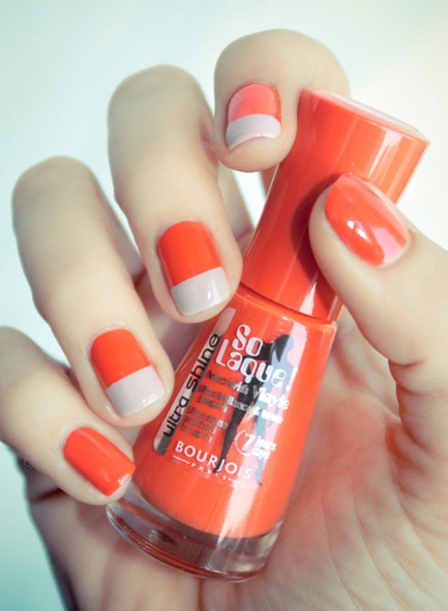 10 Nail Designs to Try: Color Block Nails - Pretty Designs