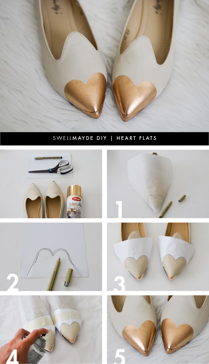 12 DIY Metallic Fashion Crafts for Girls - Pretty Designs