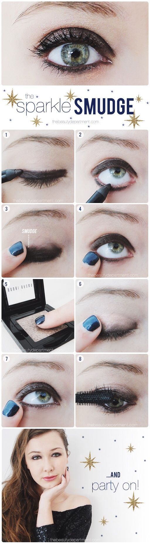 15 Wonderful Party Eye Makeup Ideas - Pretty Designs