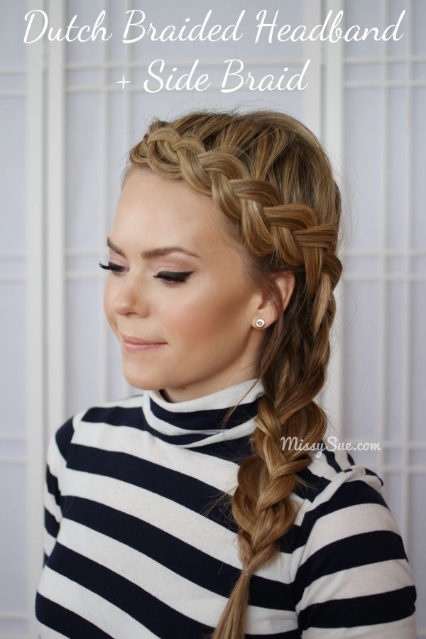 17 Stunning Dutch Braid Hairstyles With Tutorials - Pretty Designs