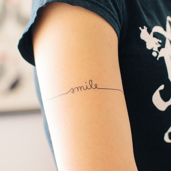 Get a Chic Quote Tattoo for Yourself and the People You Love So Much ...