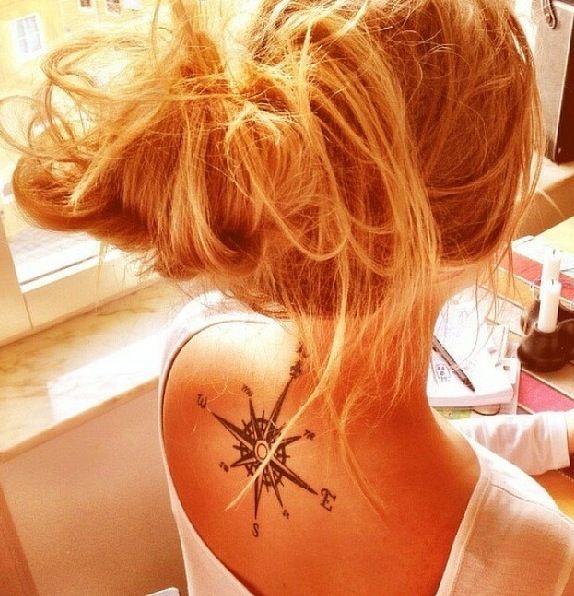 15 Compass Tattoo Designs for Both Men and Women - Pretty Designs