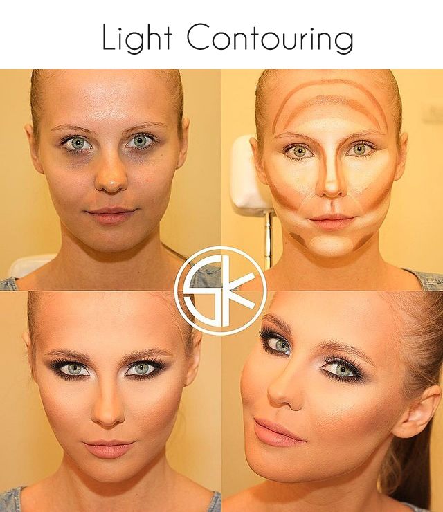 10 Light Contouring Tutorials for Every Girl - Pretty Designs