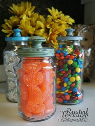 DIY Ideas: Candy Storages - Pretty Designs