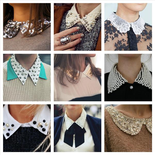 DIY Embellished Collar - Pretty Designs