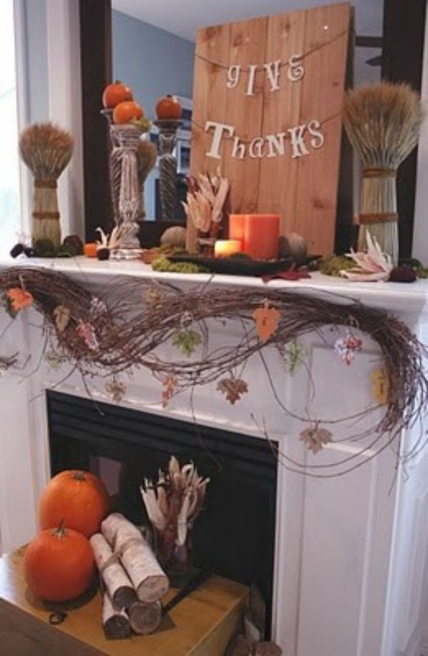 12 Thanksgiving Decoration Ideas for Your Home - Pretty Designs