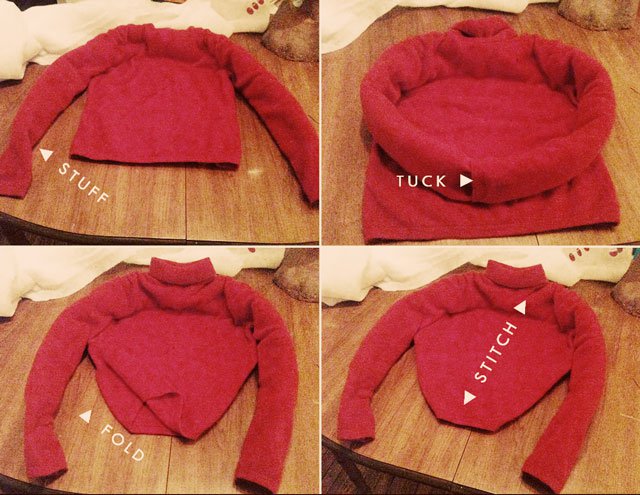 13 DIY Ideas for Old Sweater Makeovers - Pretty Designs