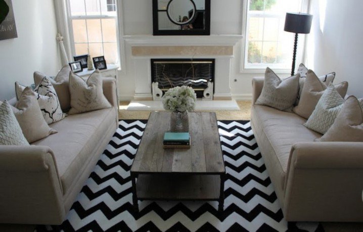 10 Zig-zag Designs to Spice up Your Living Room - Pretty Designs