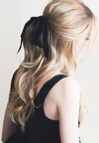 12 Pretty Hairstyles with Ribbons - Pretty Designs