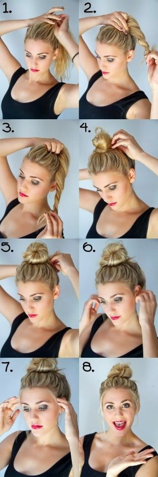 10 Top Bun Tutorials to Glam a Winter Look - Pretty Designs