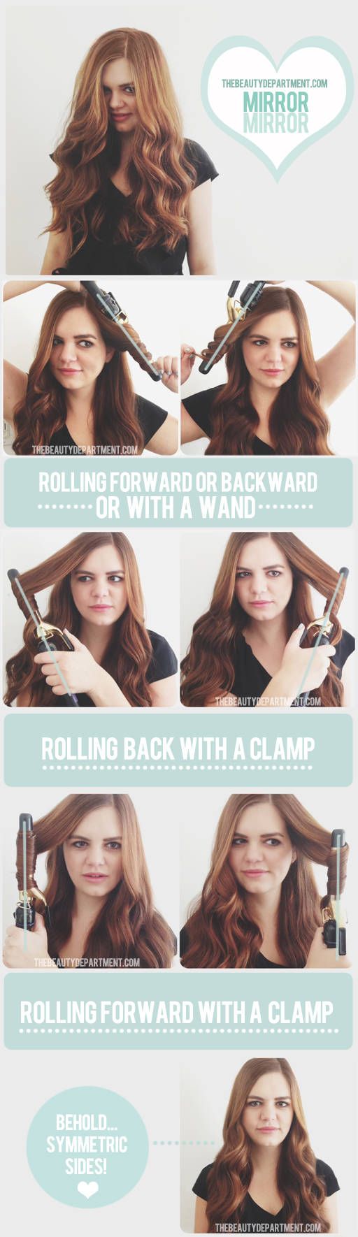 10 Curling Iron Tips for Pretty Girls - Pretty Designs